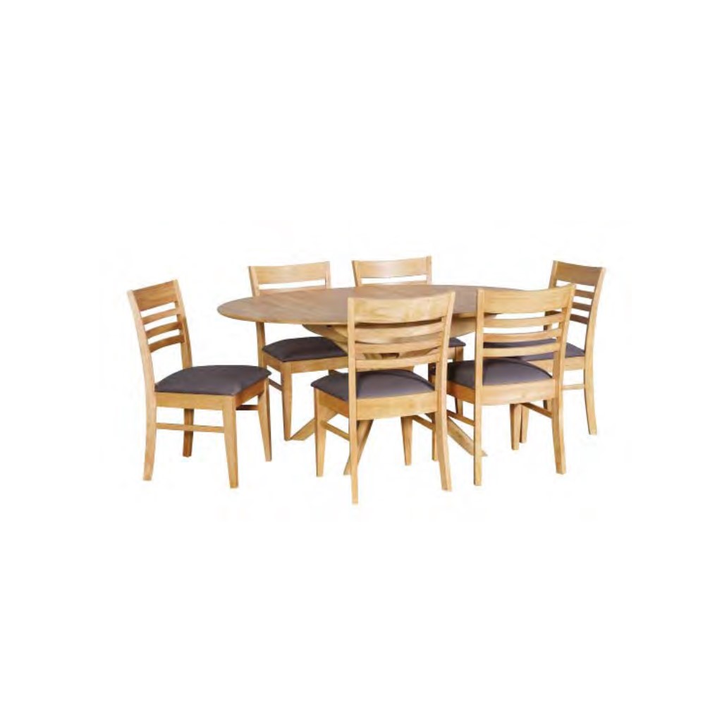 York Round Extension Table - Thriftway Furniture